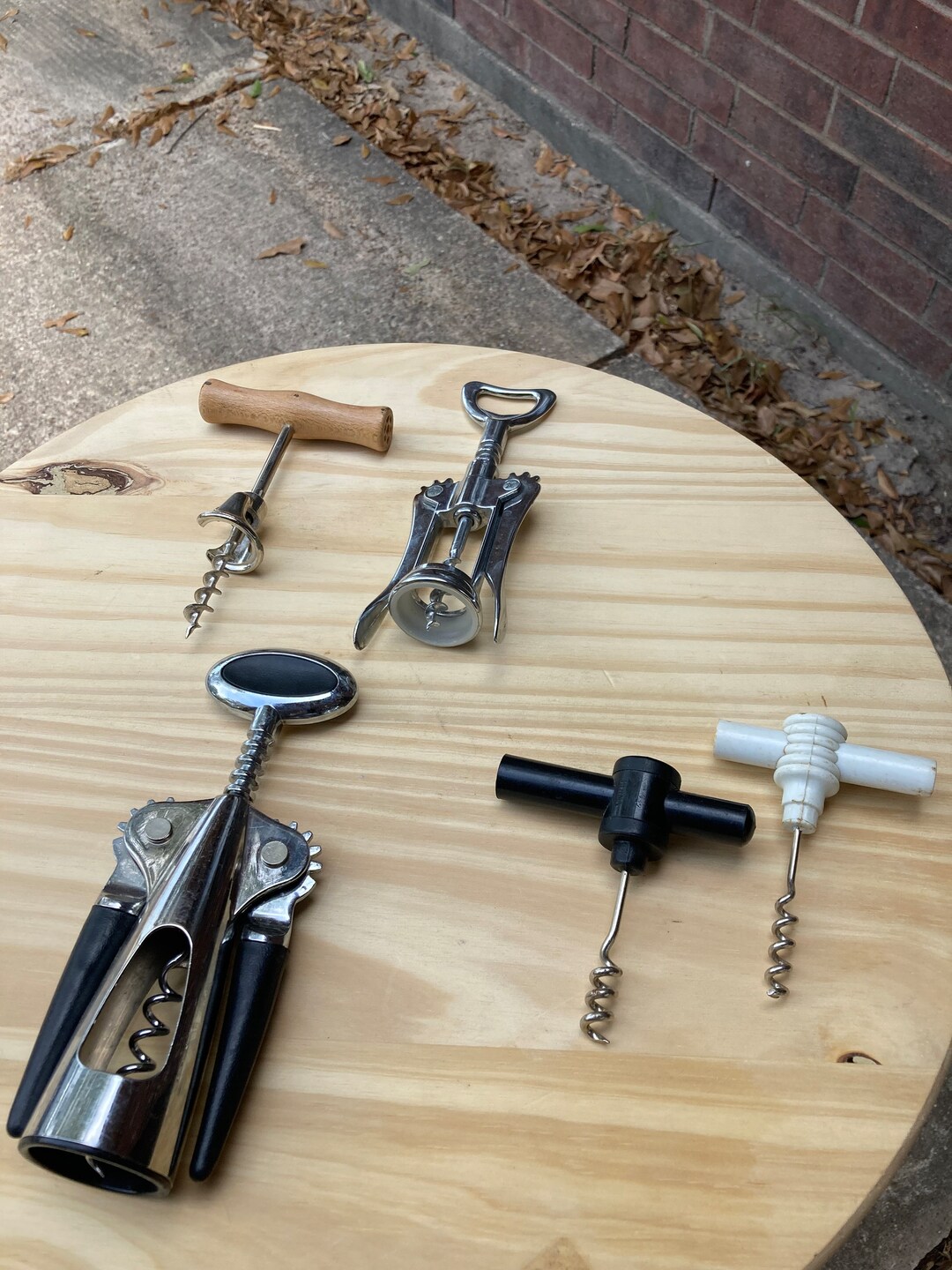 Vintage Corkscrews Wooden Handle and Winged Wine Corkscrew & - Etsy