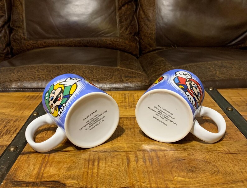 Super Mario Bros Nintendo Mug With Characters Including Mario, Luigi ...