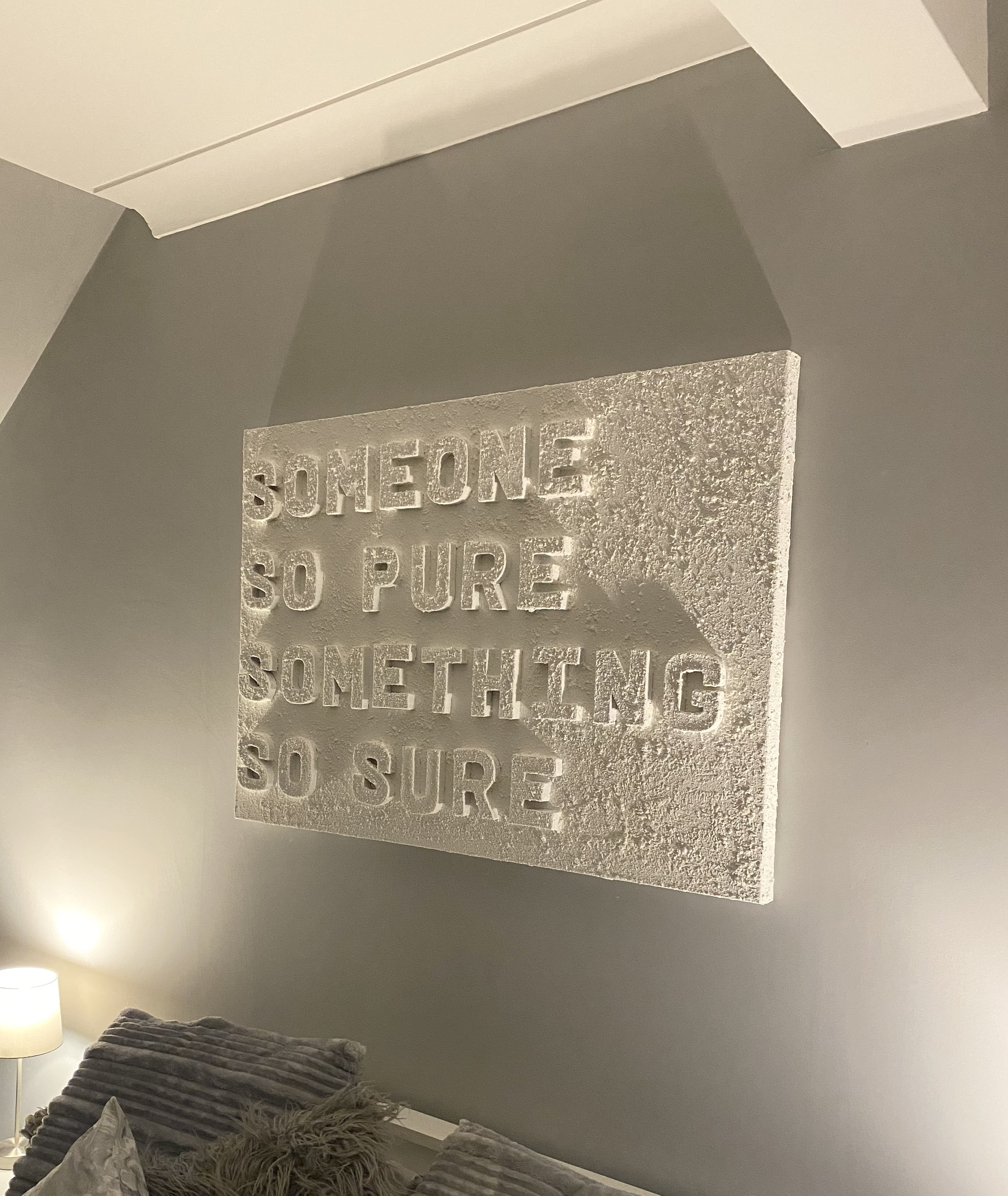 Textured Lyric/quote Wall Art - Etsy