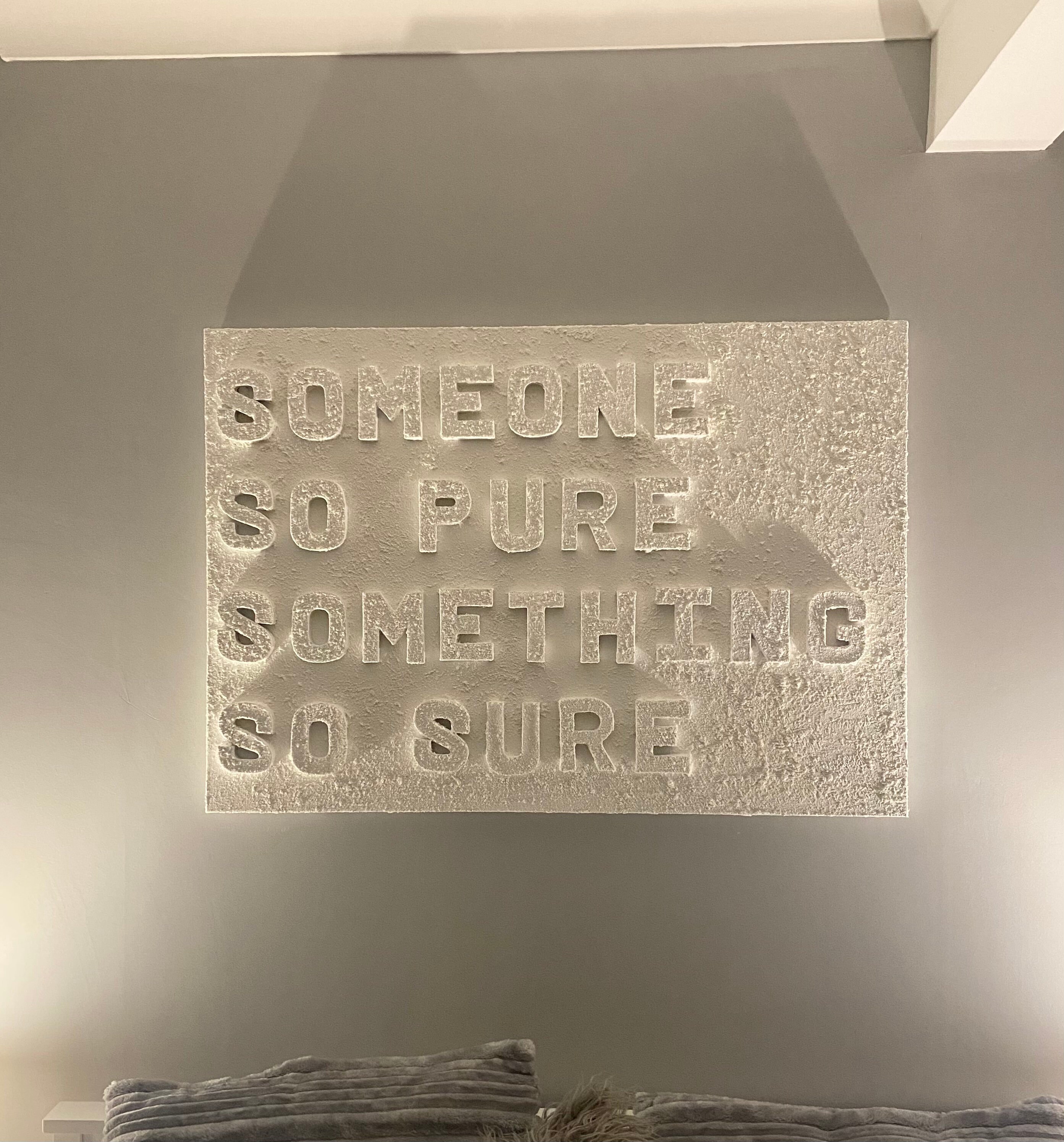 Textured Lyric/quote Wall Art - Etsy