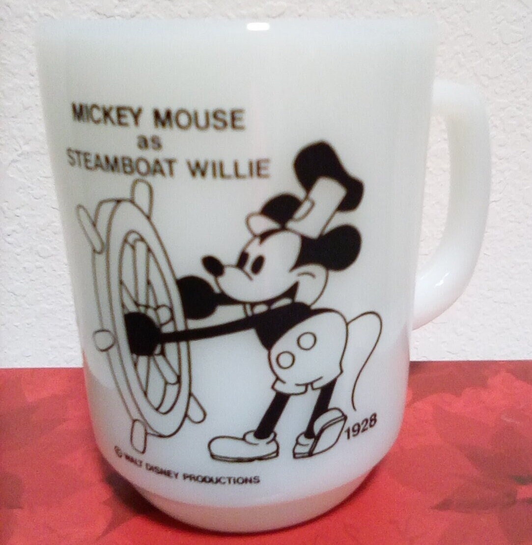Mickey Mouse Steam Boat Willie Mug - Etsy