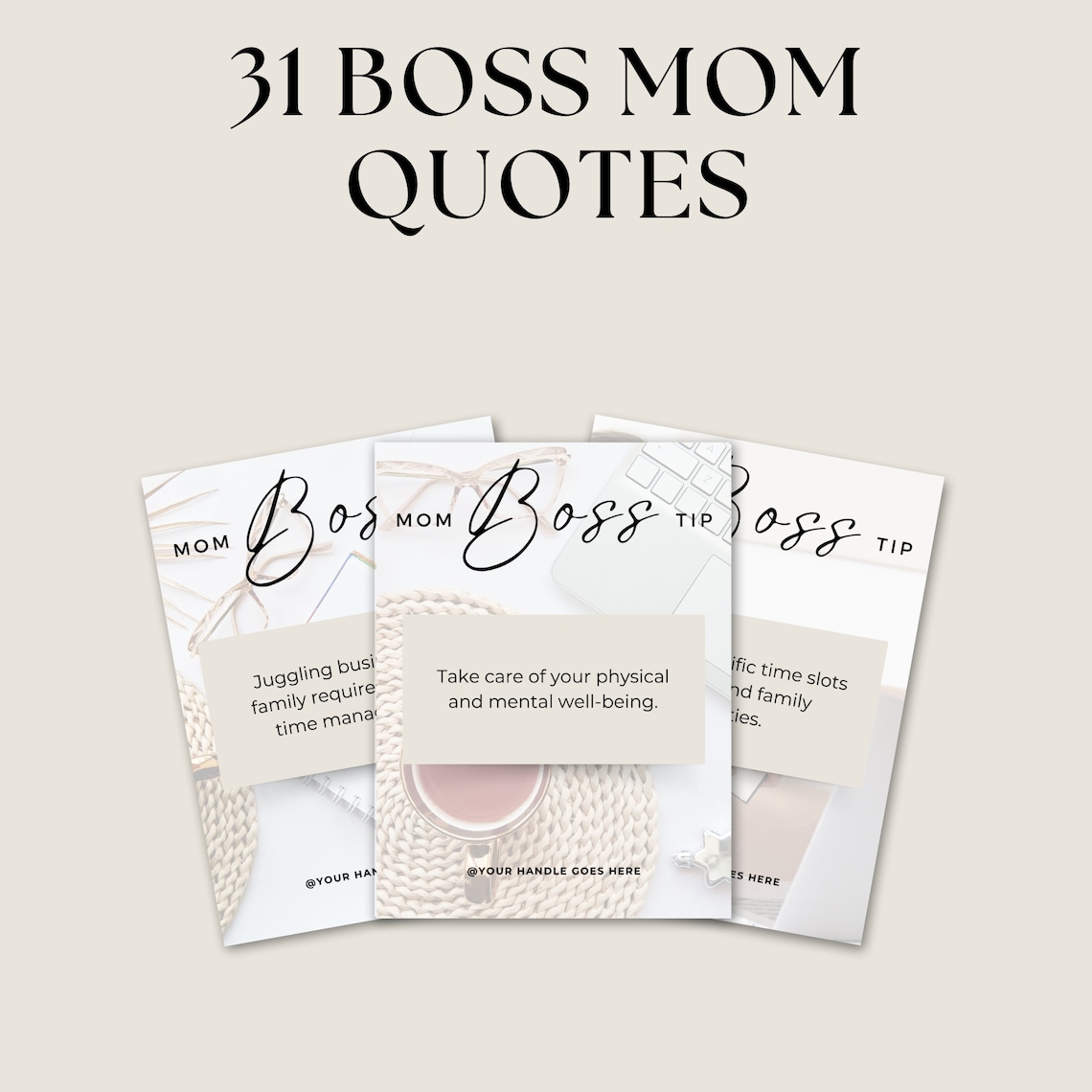 Boss Mom Motivational Quotes - Etsy