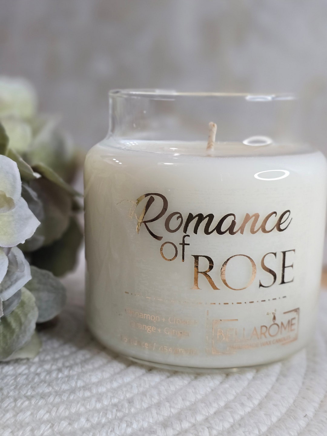 Garden Rose Candle - Candle Gift - Premium Handmade Candle -16 Oz ...