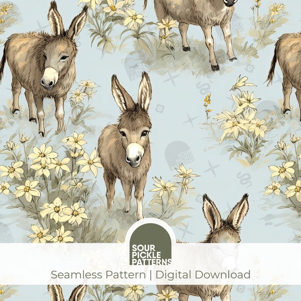 Donkey Pattern - Etsy