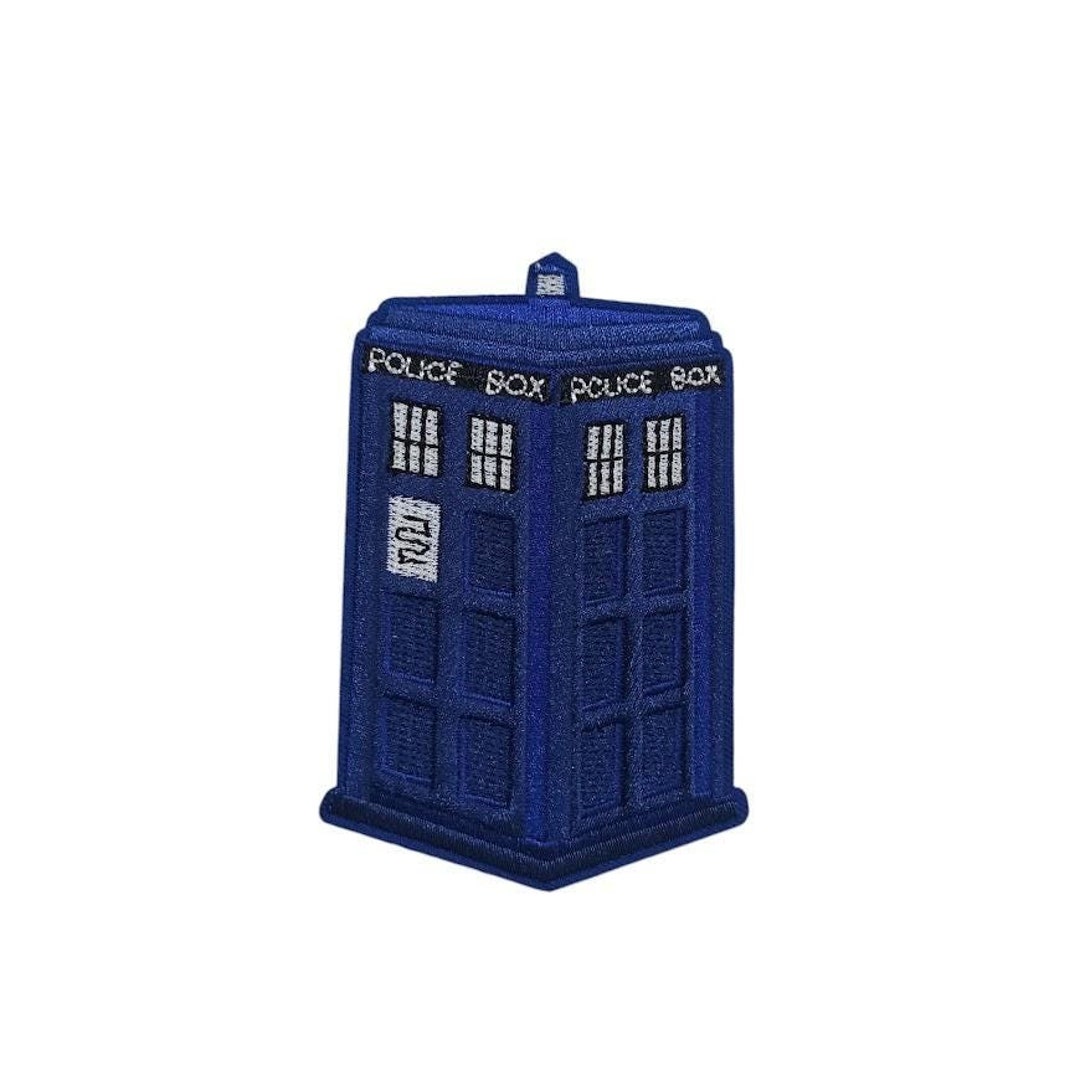 Tardis Police Box Blue Phone Booth Doctor Who Time Machine Retro TV ...