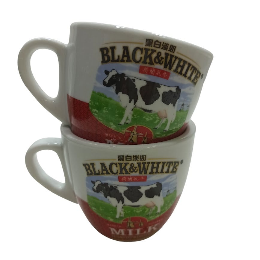 2pcs Hong Kong Milk Tea Coffee Cups Mugs 8oz 230ml Traditional Classic ...