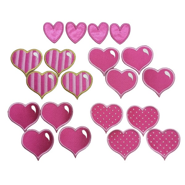 Polka Dot Hearts - Etsy