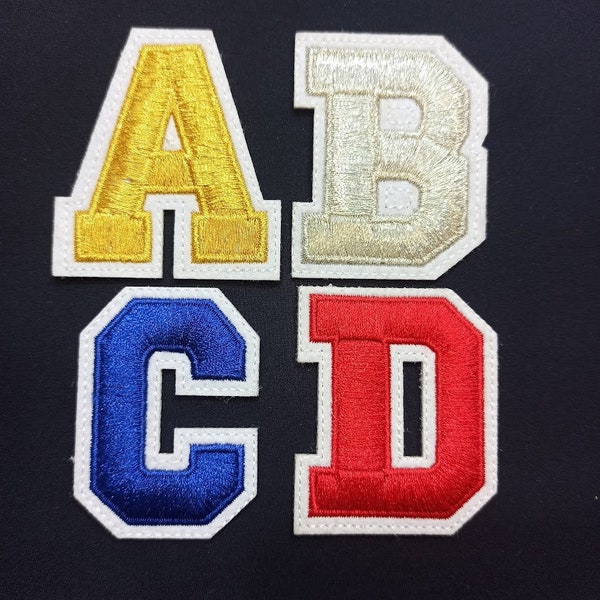 Sew on Letters - Etsy