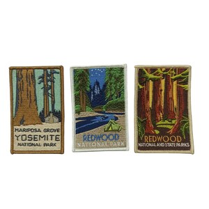 Yosemite Redwood Muir Sequoia Lassen Volcanic Jedediah Smith Cabrillo California CA National ...