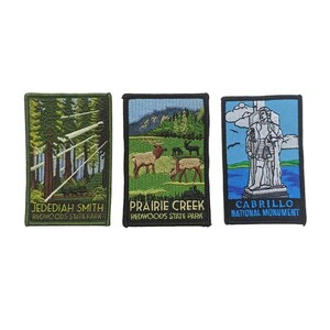 Yosemite Redwood Muir Sequoia Lassen Volcanic Jedediah Smith Cabrillo California CA National ...