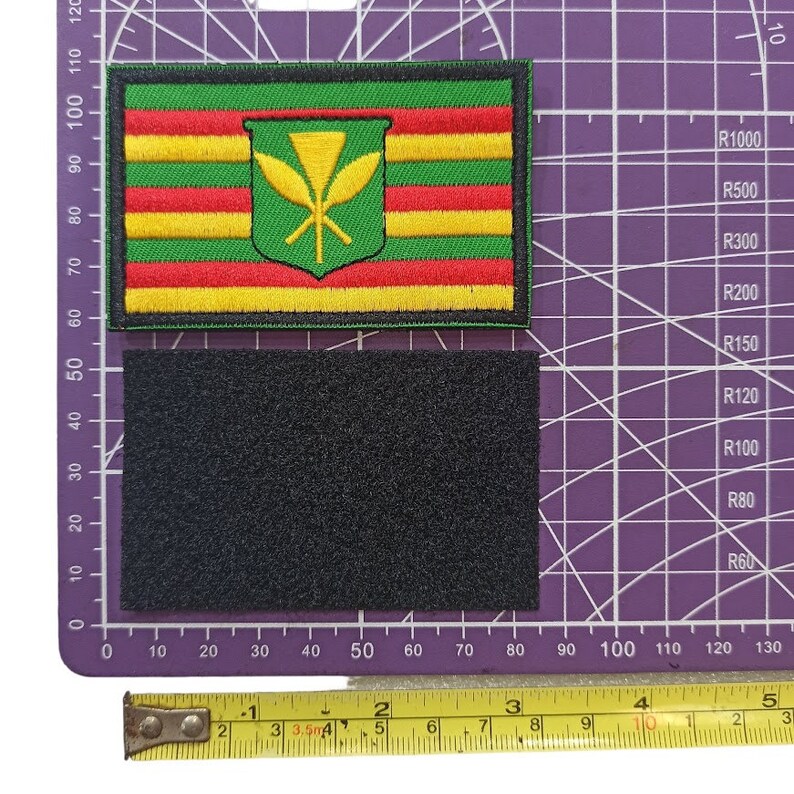 US State Flag 3x2 Hook Loop OR Iron Sew on Patches Embroidered Applique ...