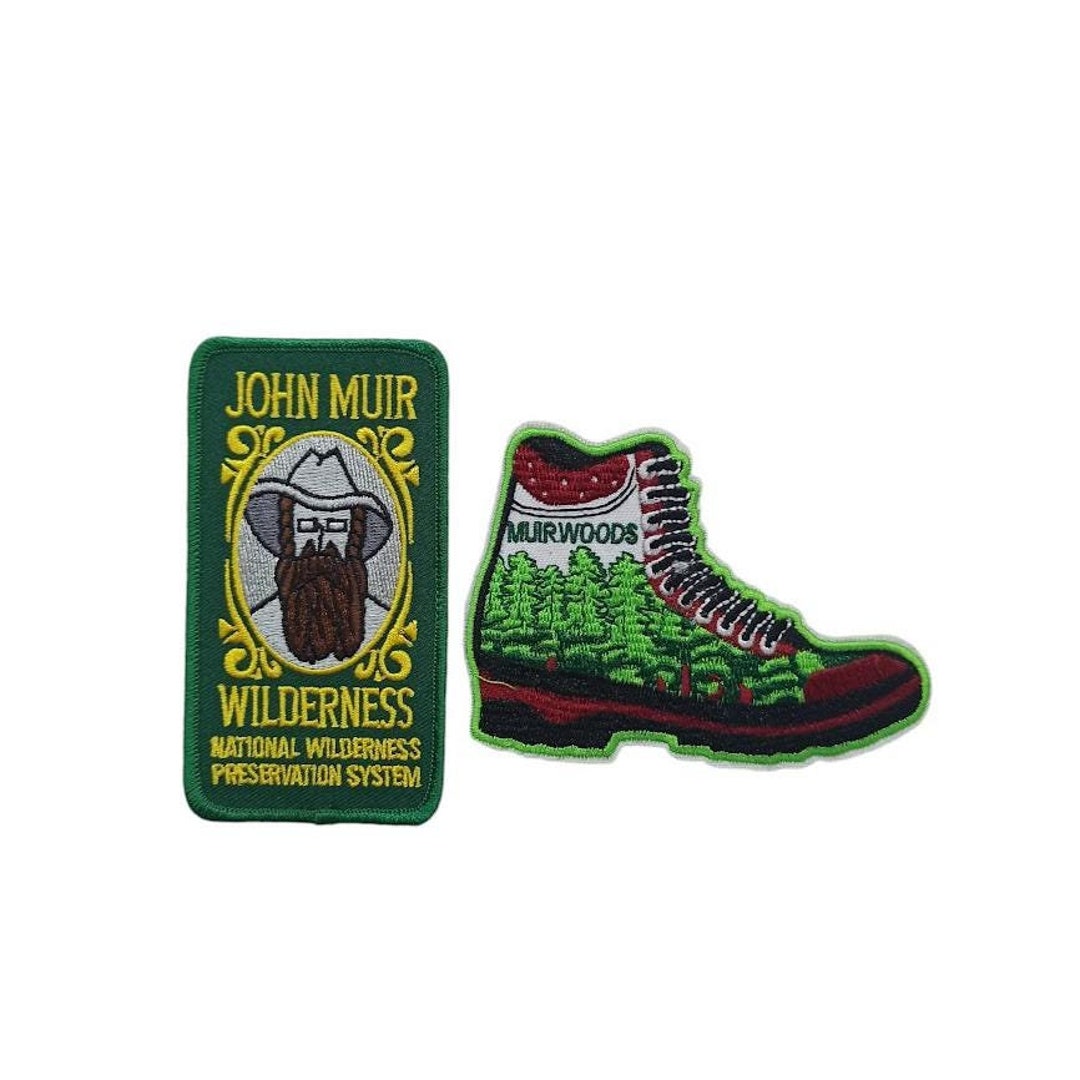 John Muir Woods Patch, Wilderness Hiking Trail California US National ...