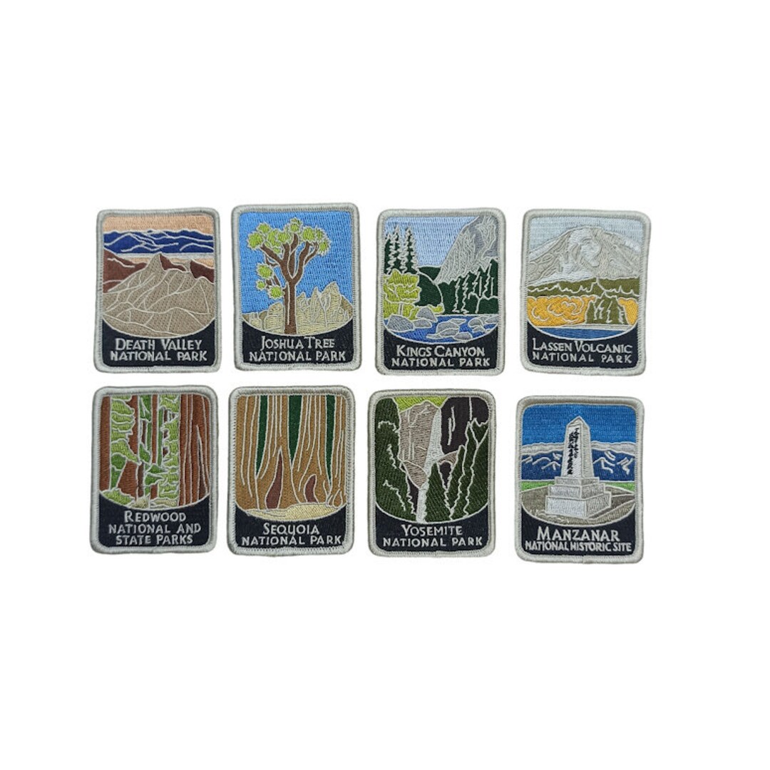 California National Park Yosemite Redwood Sequoia Lassen Volcanic Joshua Tree Death Valley Kings ...