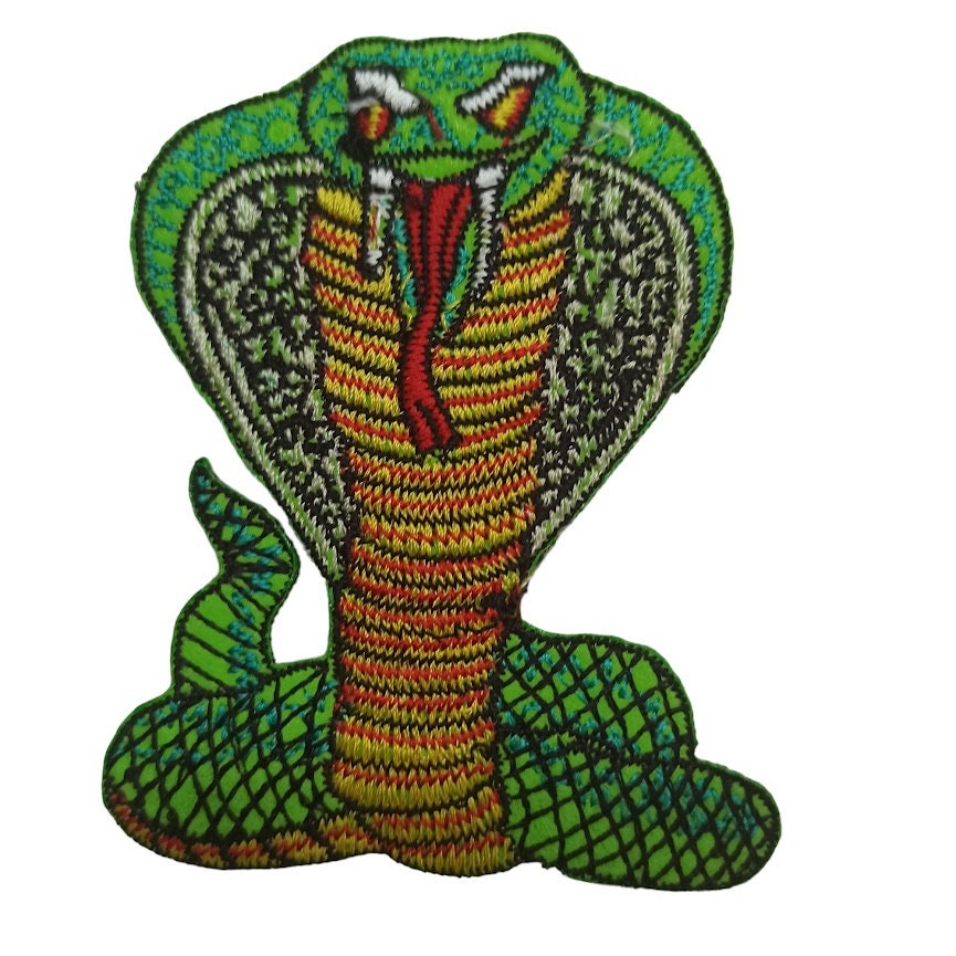 Medusa Head Snakes Serpents Gang Cobra Greek Myths Reptile Patch Iron ...