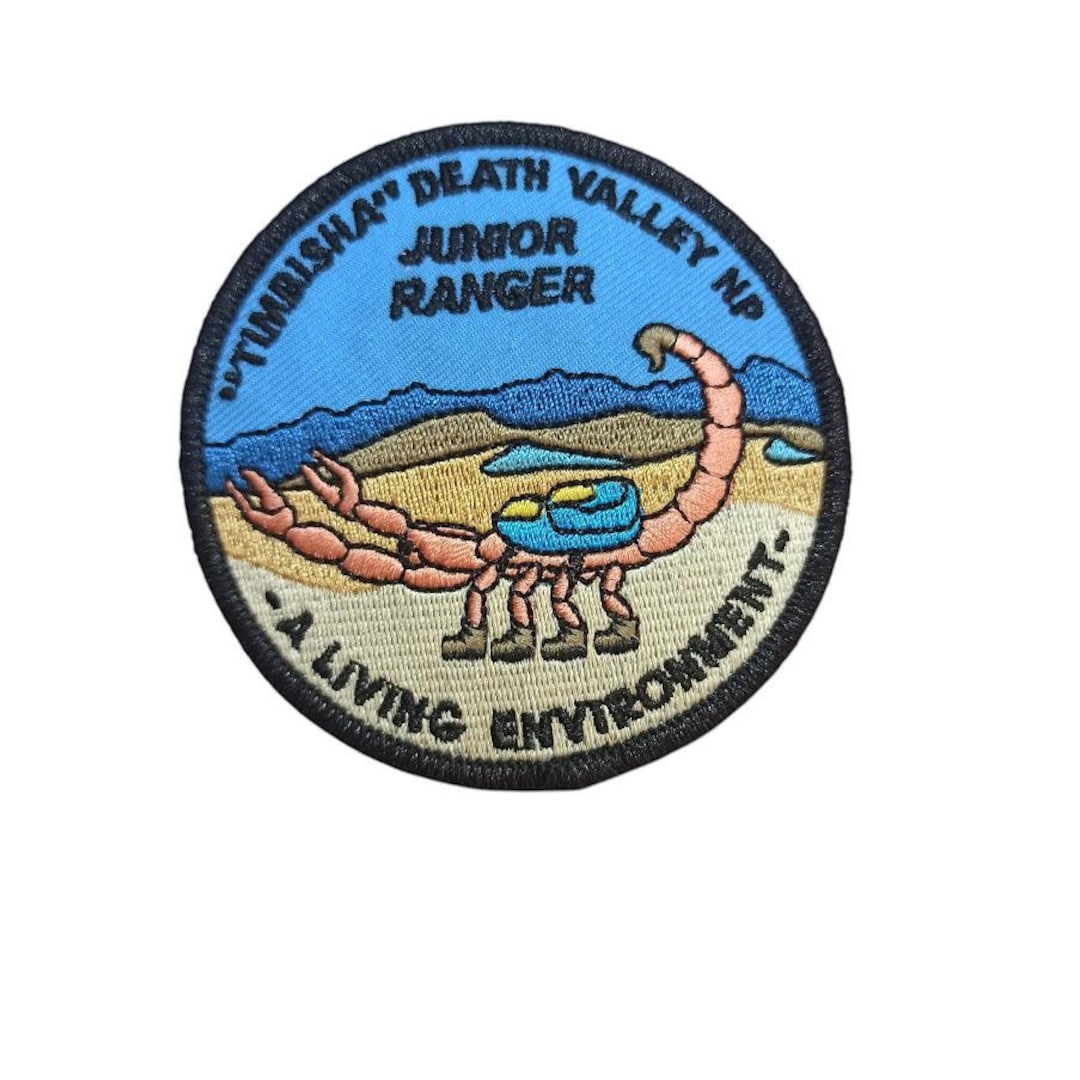 Death Valley Patch Junior Ranger Scorpion Timbisha Shoshone Mojave CA ...