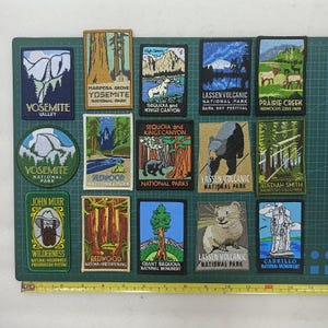 Yosemite Redwood Muir Sequoia Lassen Volcanic Jedediah Smith Cabrillo California CA National ...