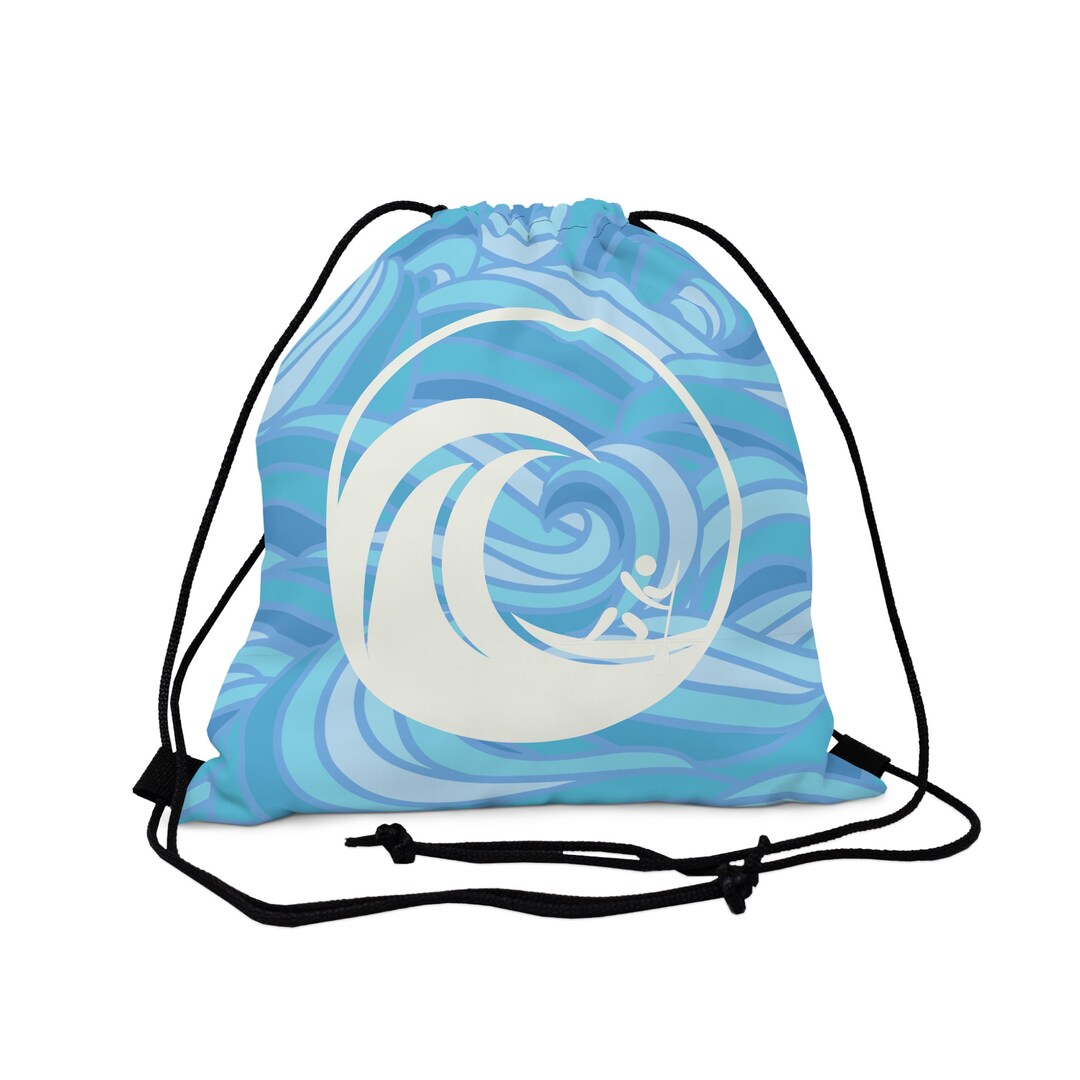 Surf Pottsburg Creek SUP Outdoor Drawstring Bag - Etsy