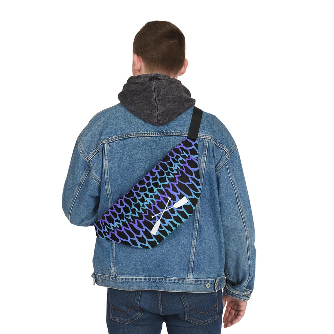 Dragon Boat Dragon Scale and Paddles Large Fanny Pack - Etsy