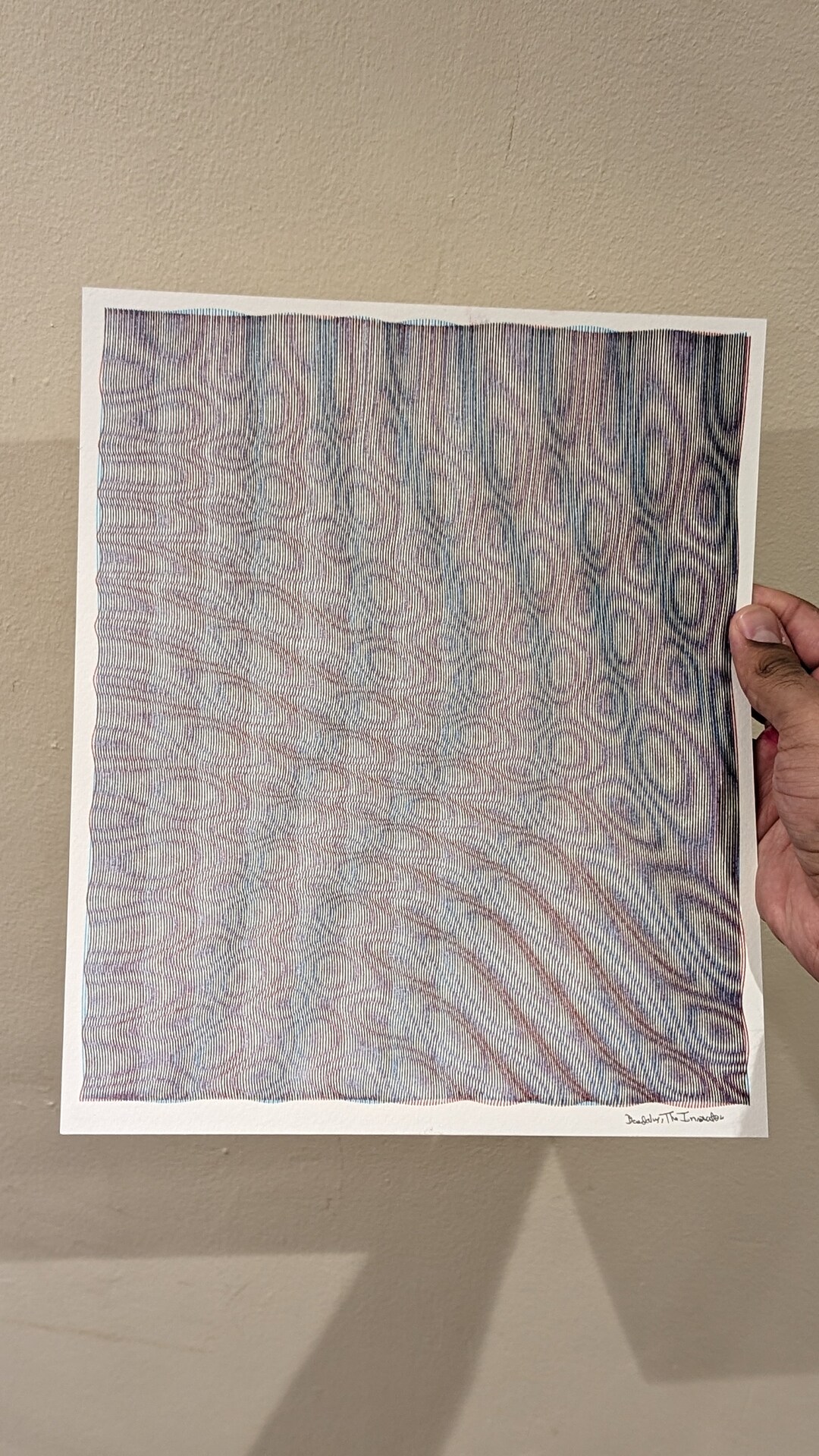 A3 Pen Plotting Generative Art - 'perlin Mesh' | Generative Art Print | Ink | Geometric | Code ...