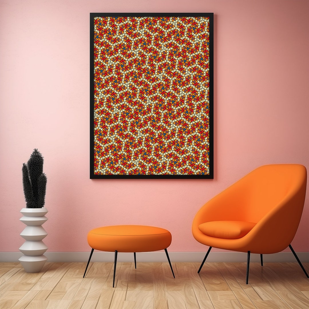 Original Print of a the Einstein Tile | Einstein Hat Tile | Teacher ...