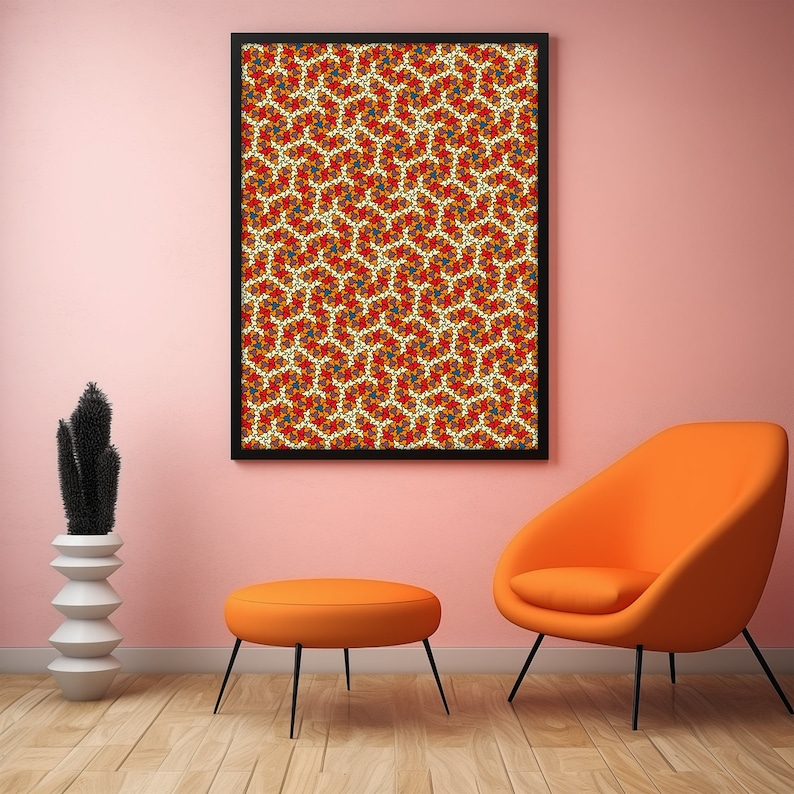 Original Print of a the Einstein Tile | Einstein Hat Tile | Teacher ...