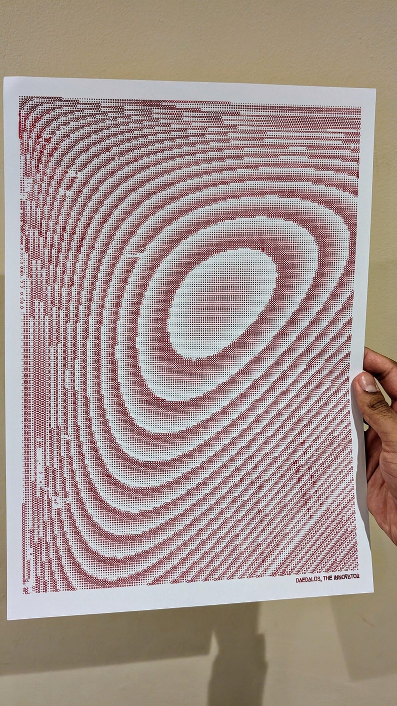 A3 Pen Plotting Generative Art - 'f(x,y)' | Pen Plotter | Function Art | Abstract Art ...