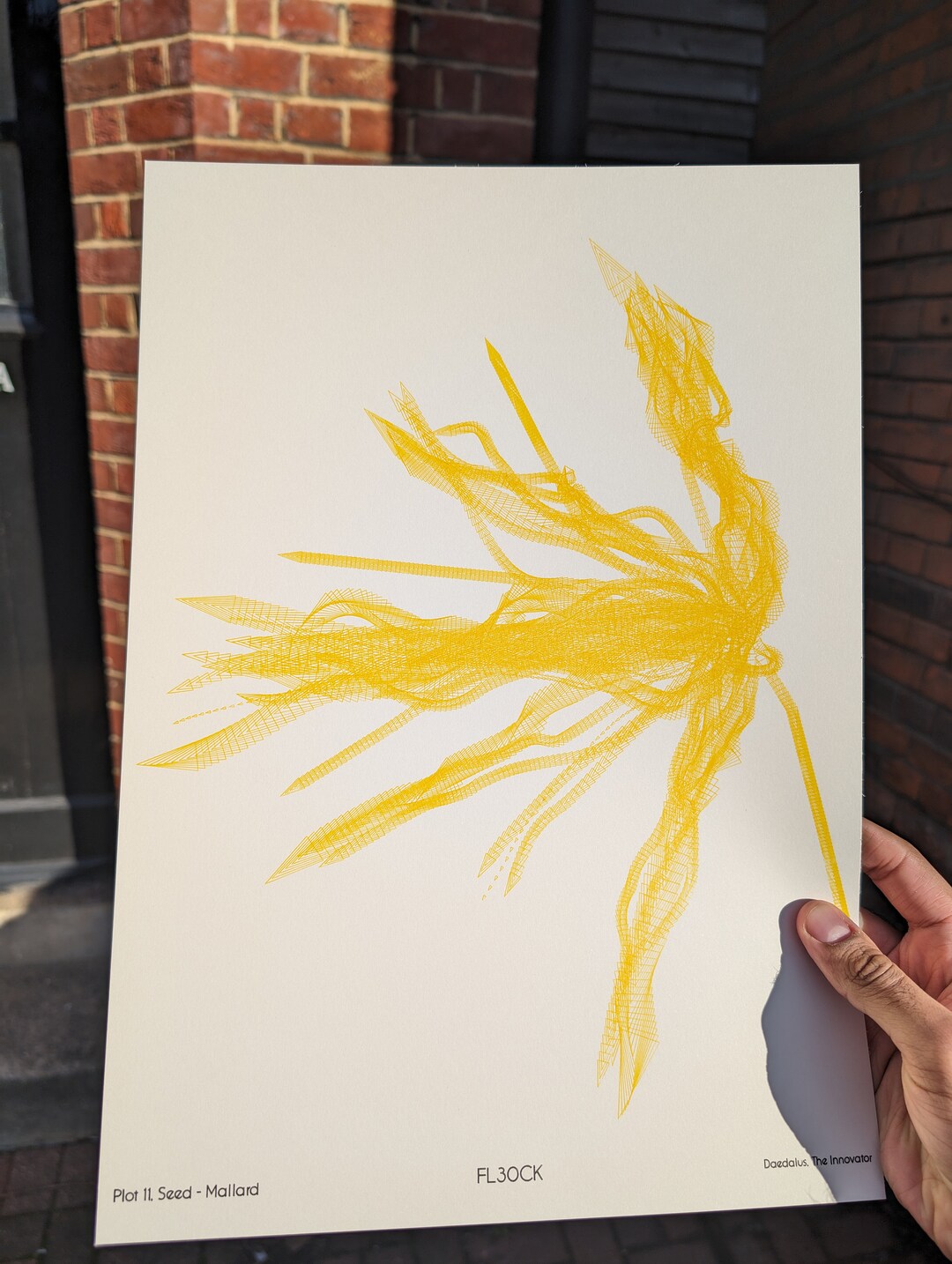 A3 Pen Plotter Art: FL30CK - 'mallard' | Pen Plotter Art | Boids ...