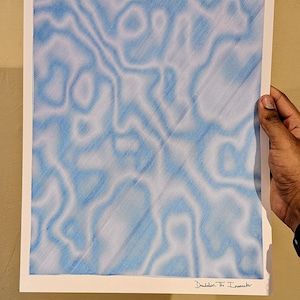 A3 Pen Plotting Generative Art - 'perlin Moire' | Generative Art Print | Ink | Geometric | Code ...