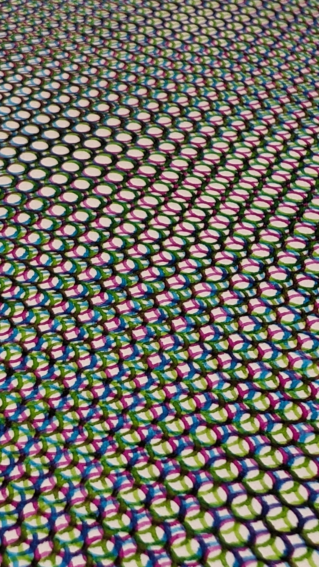 A3 Pen Plotting Generative Art 'layered Moire Pattern' Generative Art Print Ink Geometric Code ...