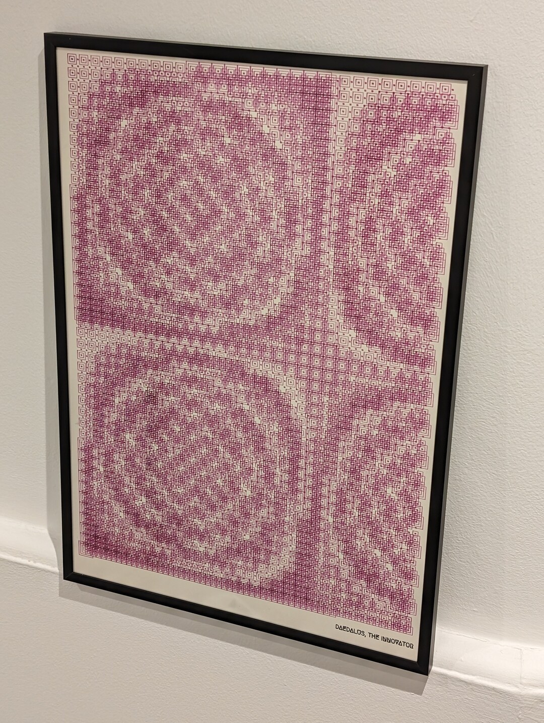 A3 Pen Plotting Generative Art 'fx,y' Pen Plotter Function Art Abstract ...