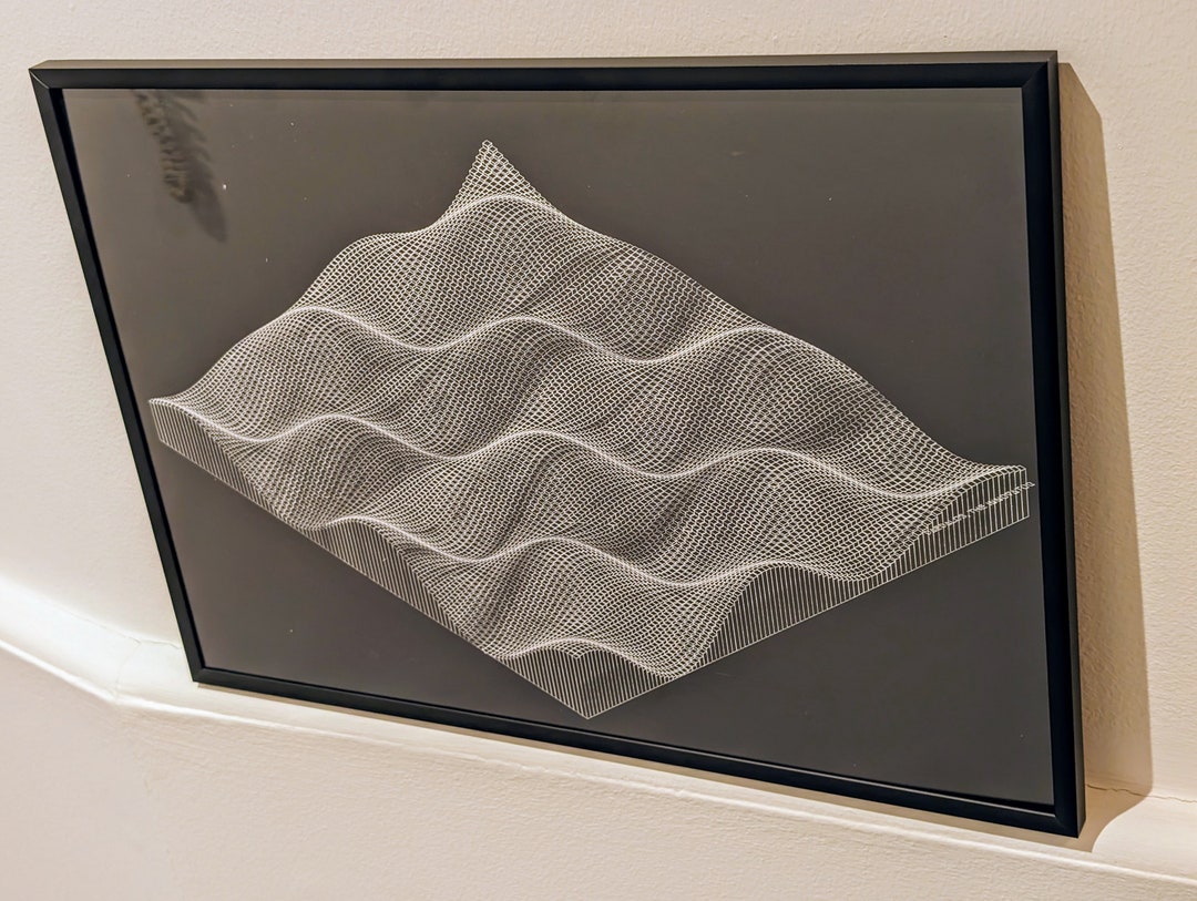A3 Pen Plotting Generative Art - 'f(x,y)' | Pen Plotter | Function Art ...