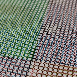 A3 Pen Plotting Generative Art - 'layered Moire Pattern' | Generative Art Print | Ink ...