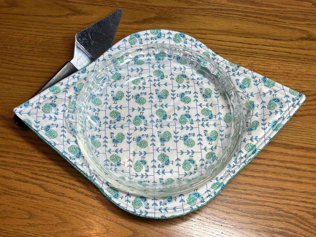 Pie Plate Cozy, Rooster Country Chic Pies, Retro Kitchen; Shower ...