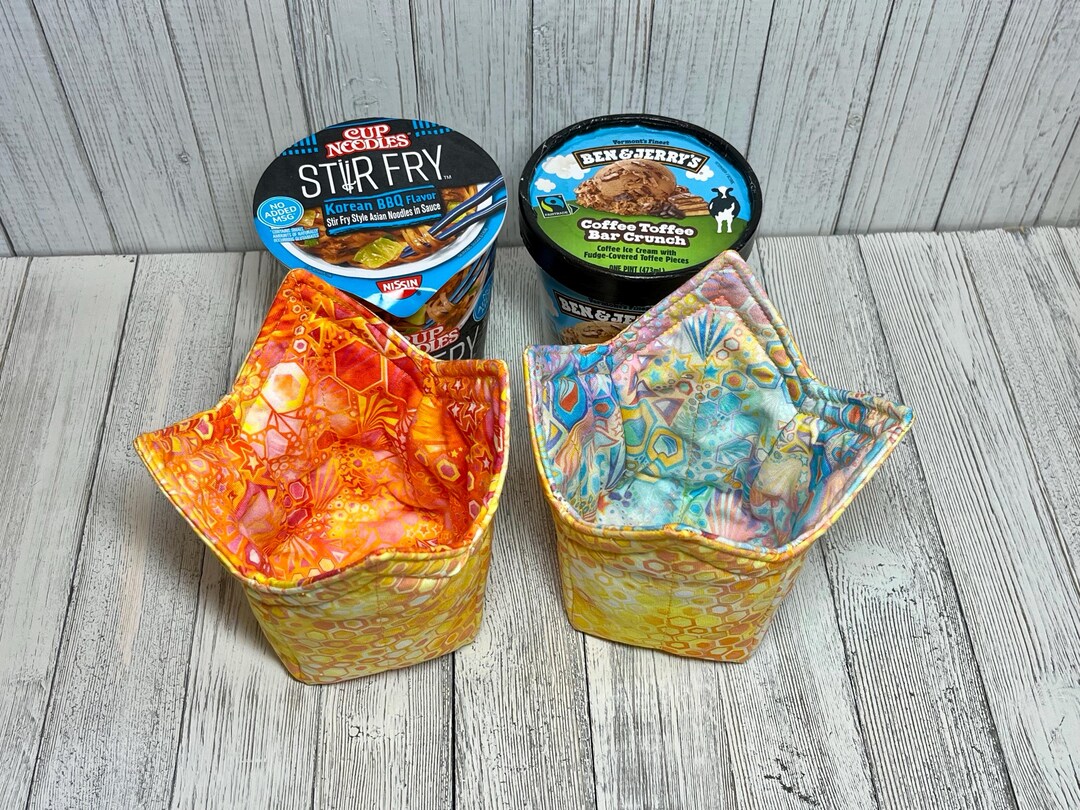 Pint Cozy, Ice Cream Cozy, Soup Cozy, Microwaveable, Dorm, Ice Cream ...