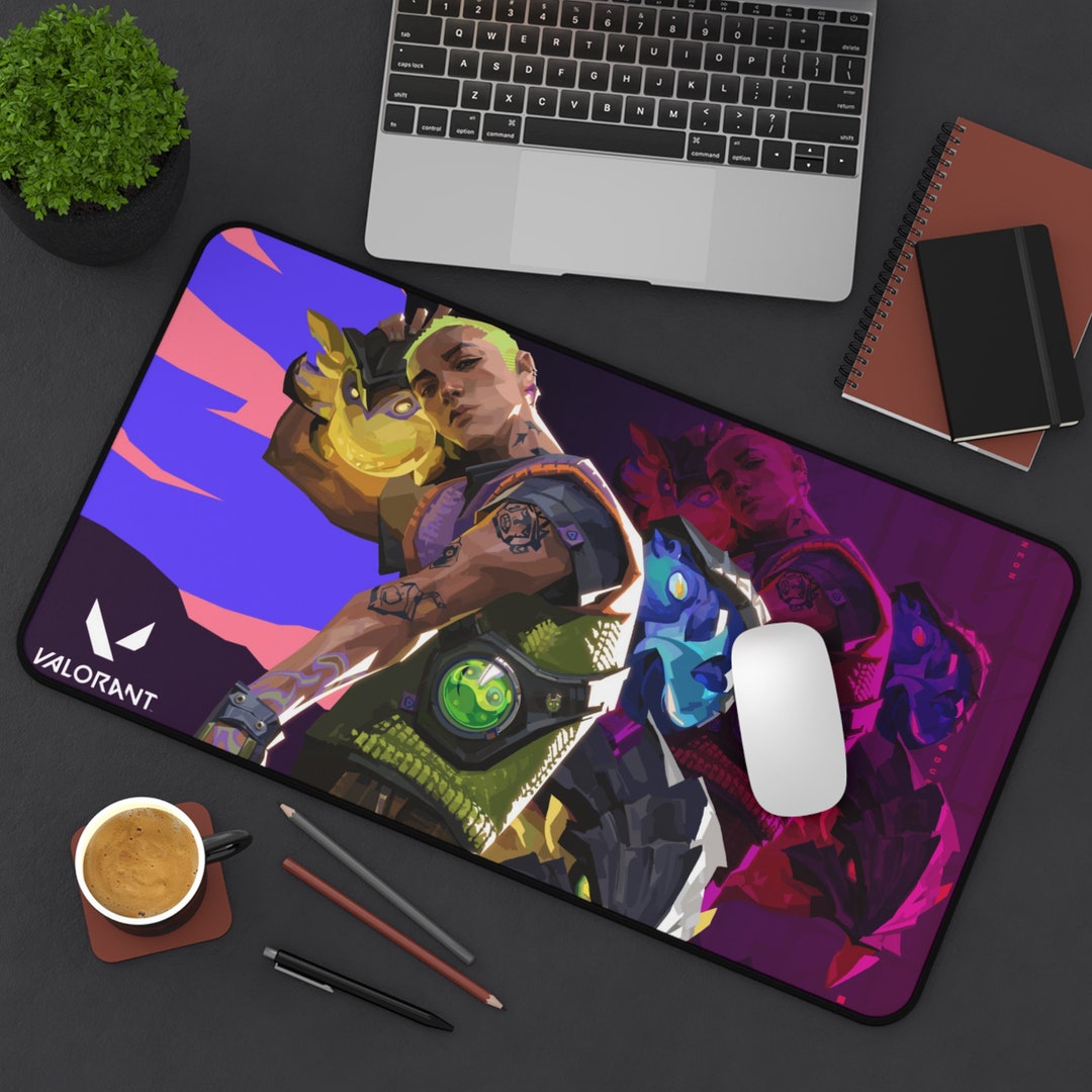 Gaming Gekko Desk Mat Office and Gaming / Gamer Mouse Pad Office Desk ...