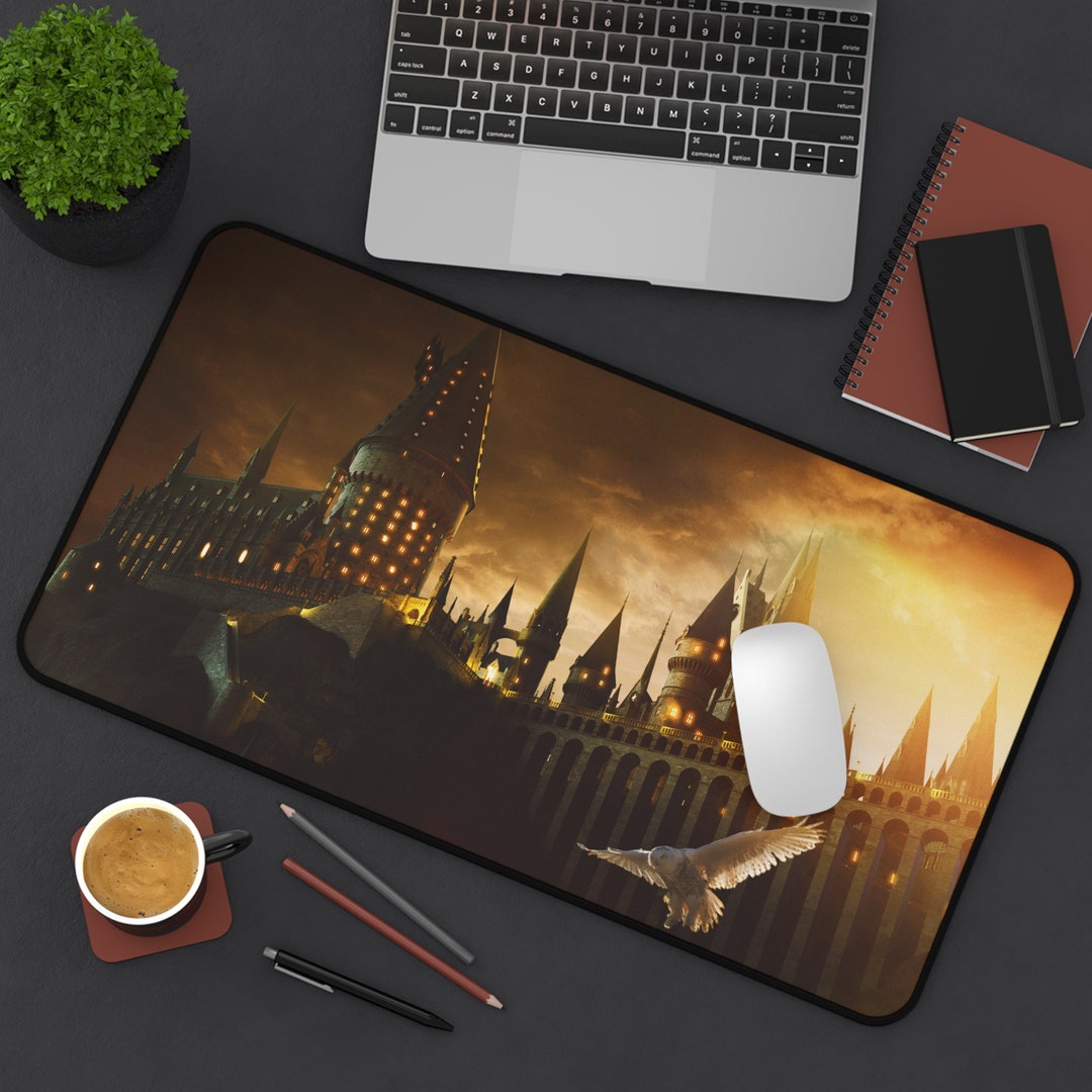 Wizard Desk Mat / Wizard Desk Mat / Wizard Mouse Pad / Office Decor ...