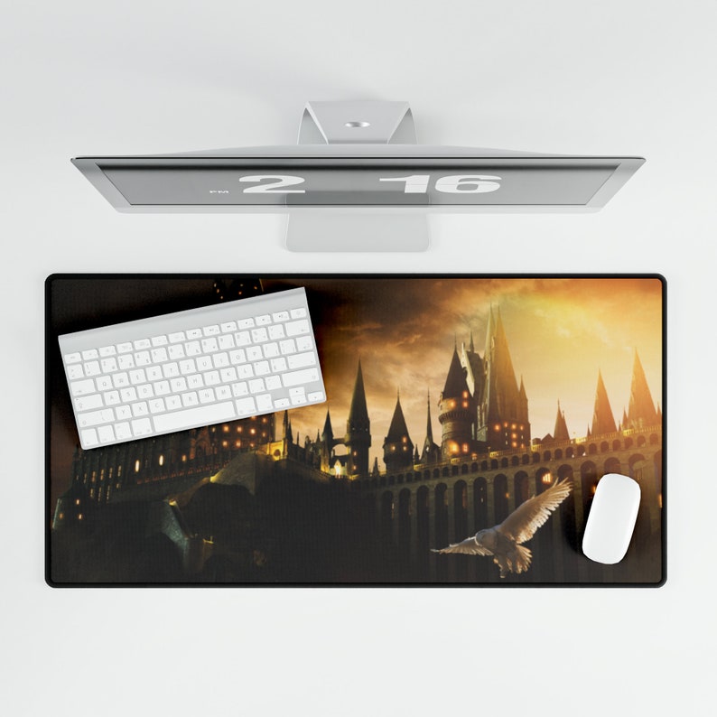 Wizard Desk Mat / Wizard Desk Mat / Wizard Mouse Pad / Office Decor ...