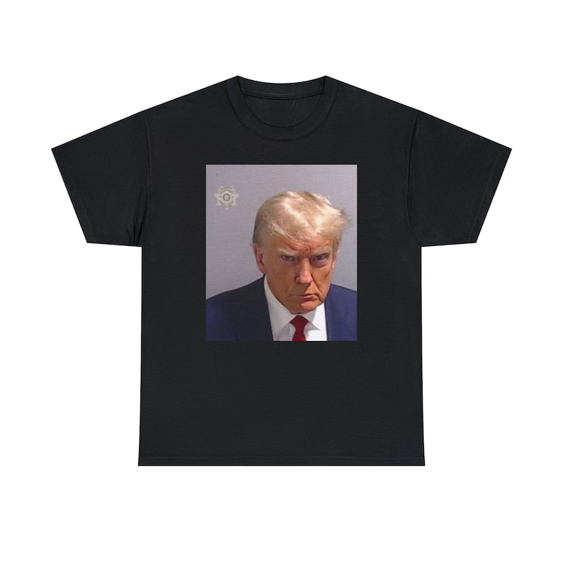 Donald Trump Mugshot T-shirt - Etsy