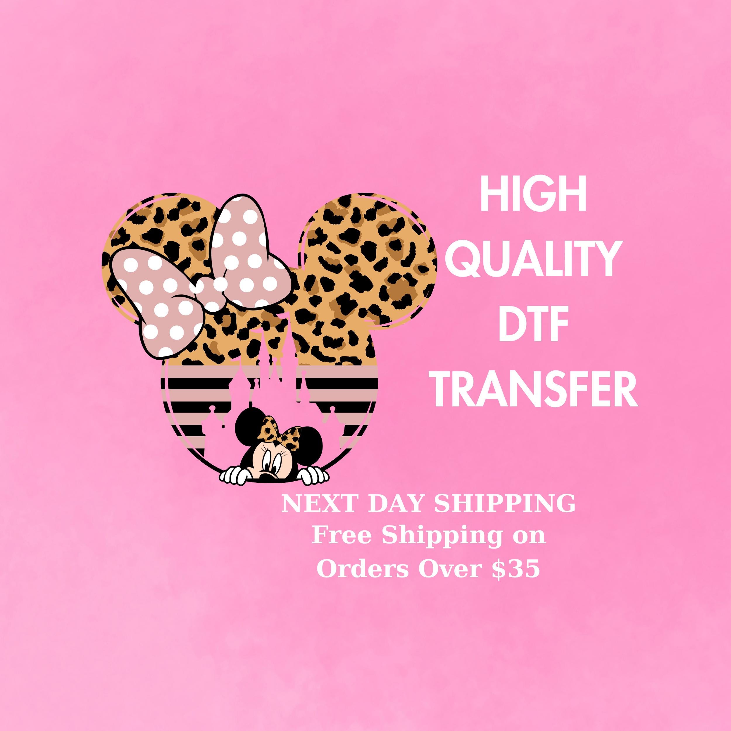 Minnie Dtf, Disney DTF, Disney Image Transfer, Disney Dtf Transfers ...