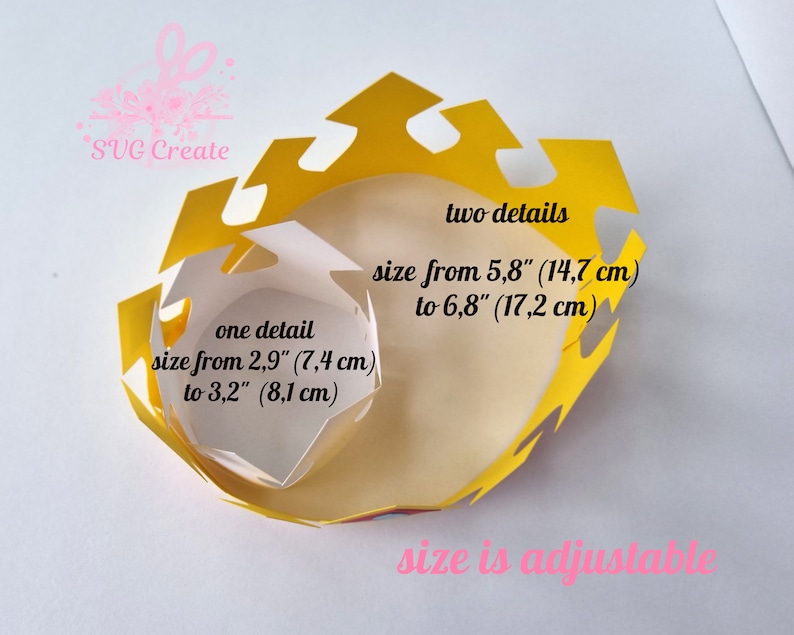 Paper Crown Svg, Tiara Svg, King Crown Pdf Template, Birthday Crown Svg ...