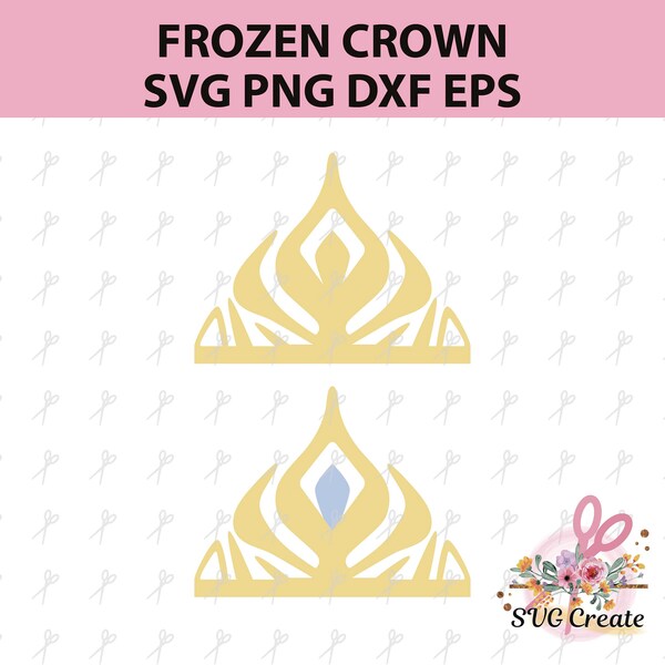 Frozen Crown - Etsy