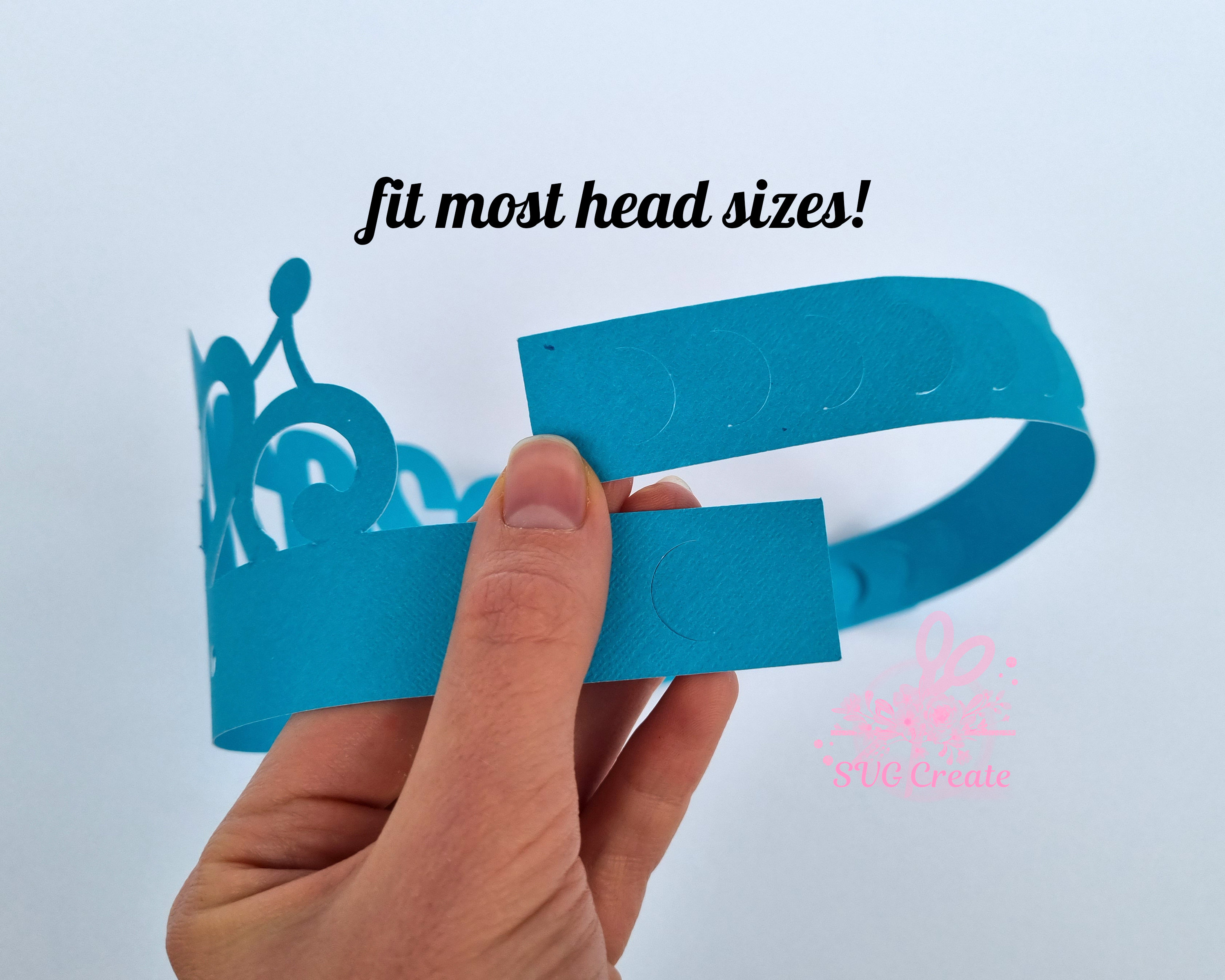 Paper Crown Svg 2024, Christmas Party, Party Hat, Christmas Decor ...