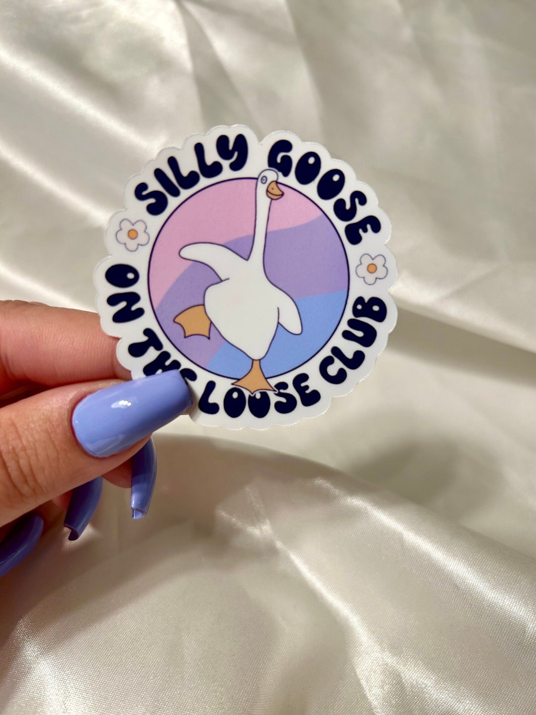 Silly Goose Sticker Waterproof Sticker Laptop Decal Water Bottle Decal ...