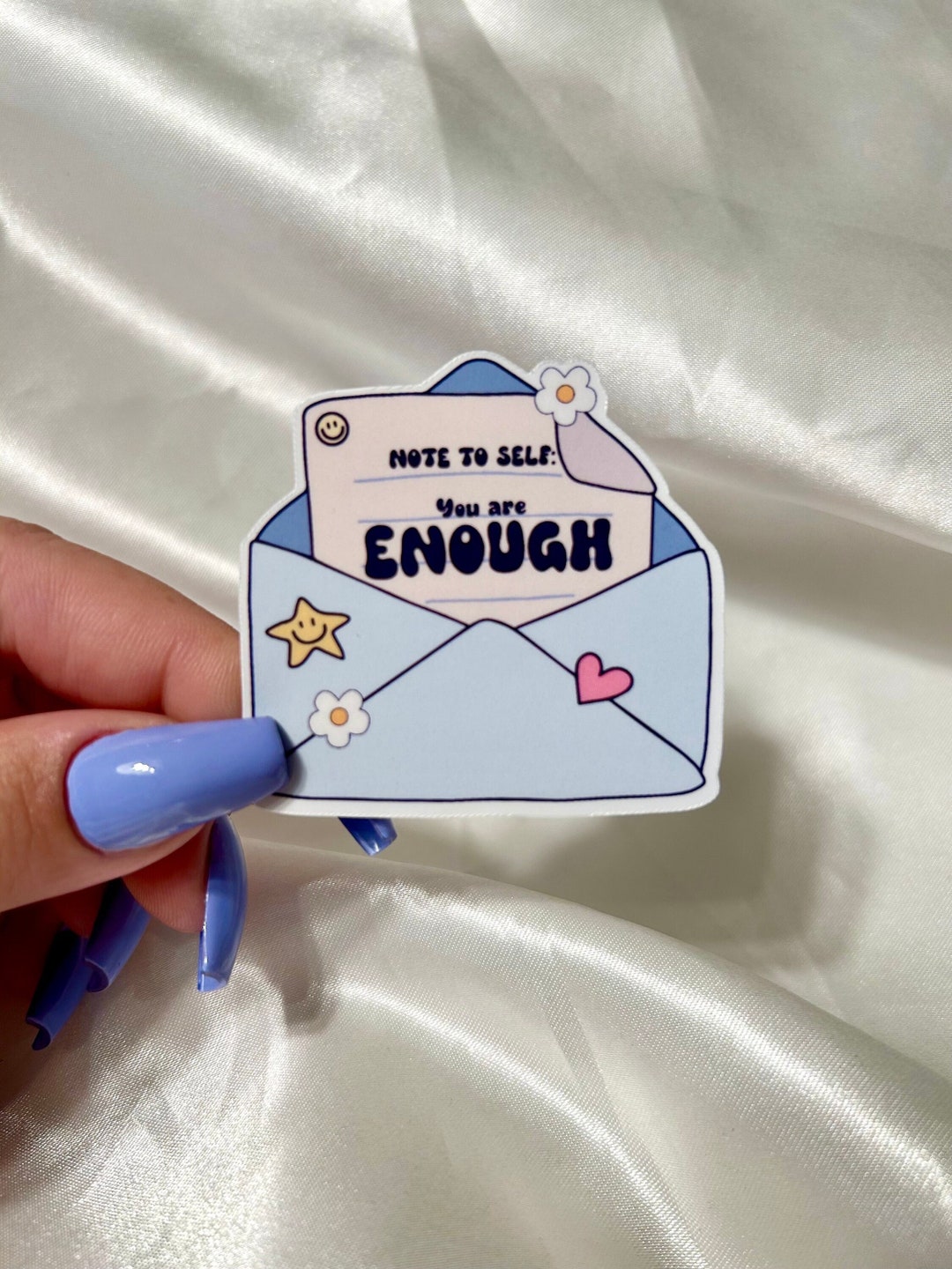 You Are Enough Sticker Waterproof Sticker Laptop Decal Water Bottle ...
