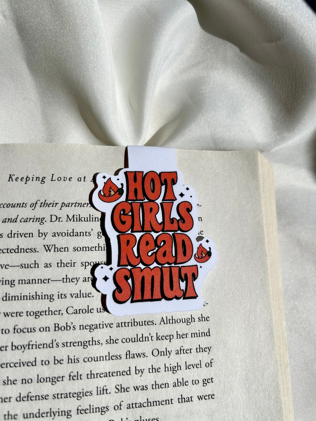 Smut Bookmark Magnetic Bookmark Gifts for Readers Reader Gifts Bookish ...