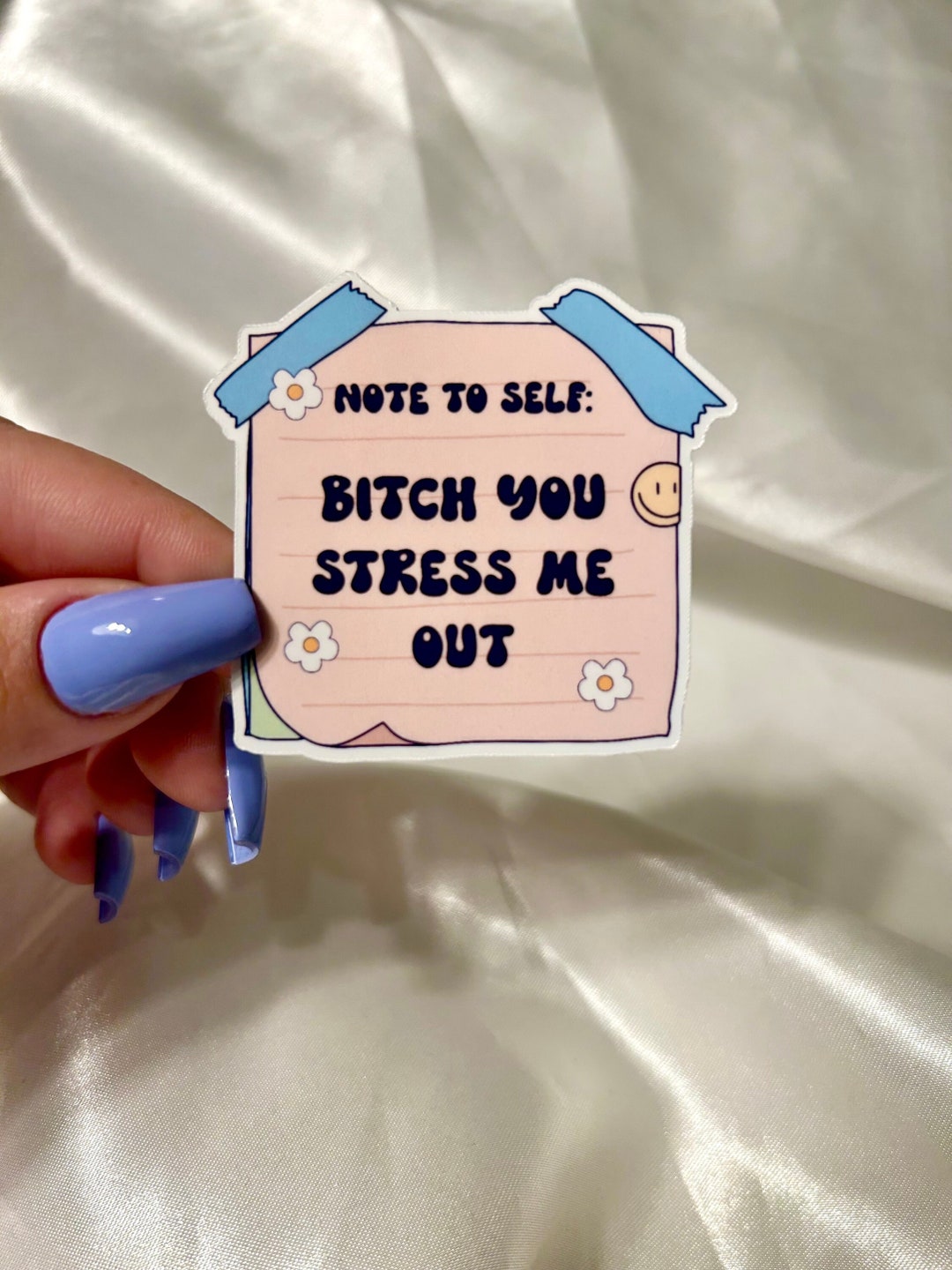 Note to Self Sticker Waterproof Sticker Laptop Decal Water Bottle Decal ...