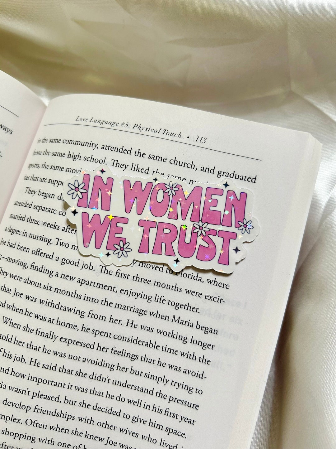 In Women We Trust Sticker Waterproof Sticker Laptop Decal water Bottle ...