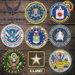 USA Embroidery Designs Bundle: State, Military, & Political (digital ...