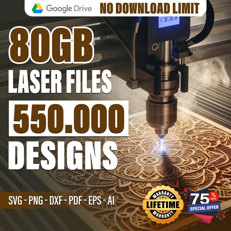 Mega BUNDLE LASER CUT and engraving designs for diode lasers co2 lasers ...