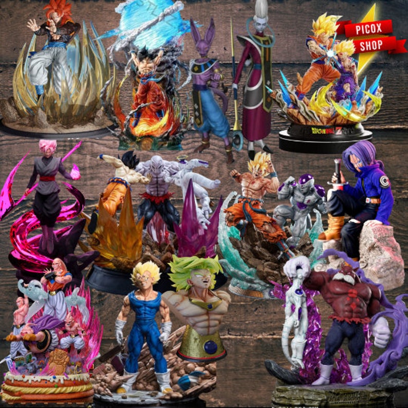 PACK ANIME STL Files for 3D Printing, Pack Stl, Instant Download, Stl ...